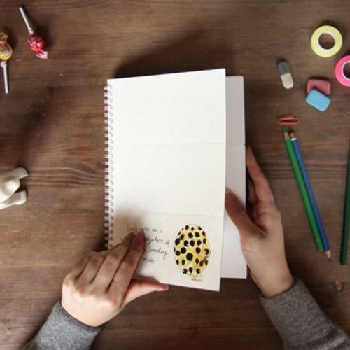 MochiThings: 3 Section Drawing Notebook