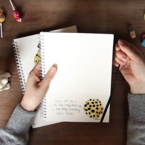 MochiThings: 3 Section Drawing Notebook