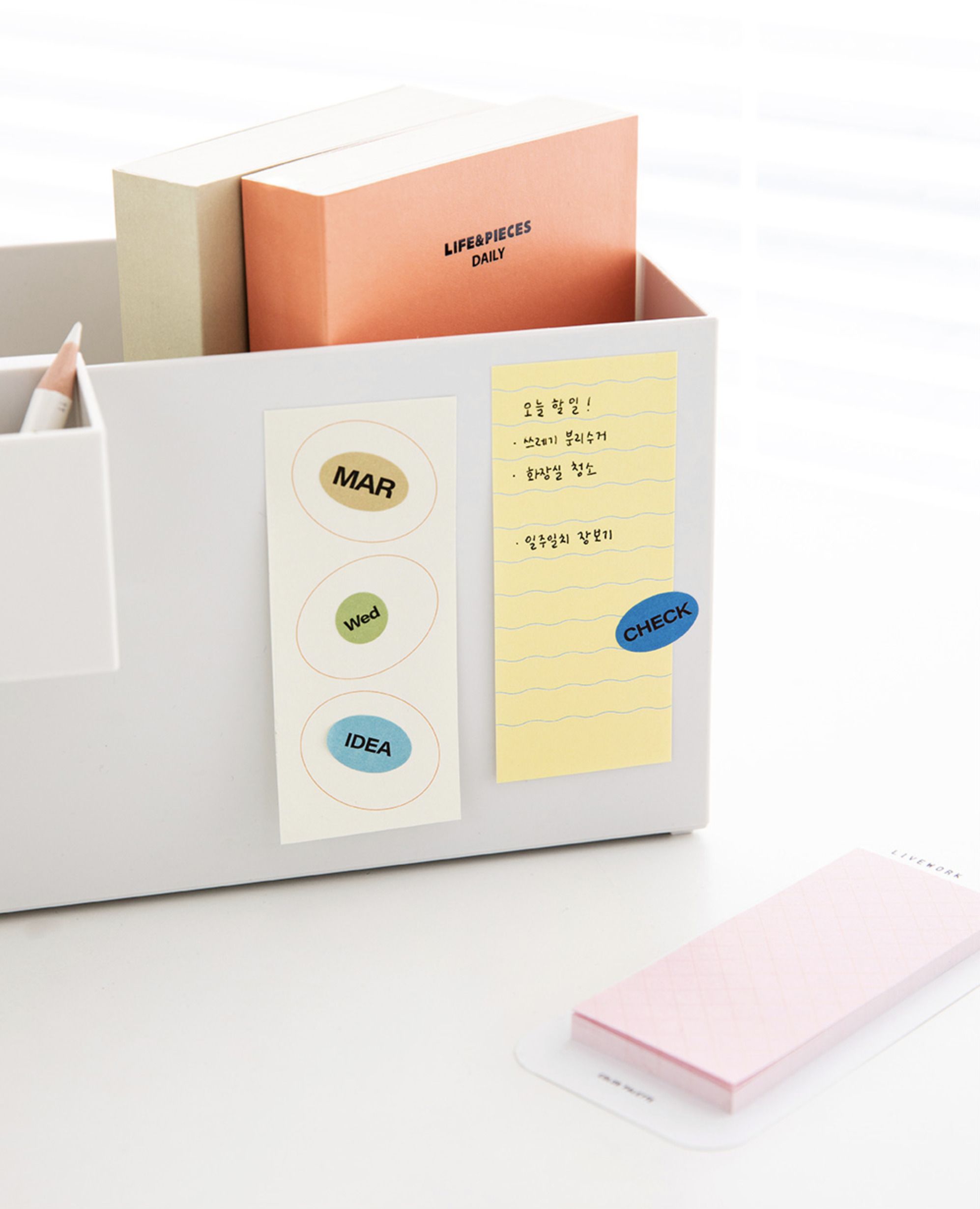 MochiThings: Pastel Livework Slim Sticky Note