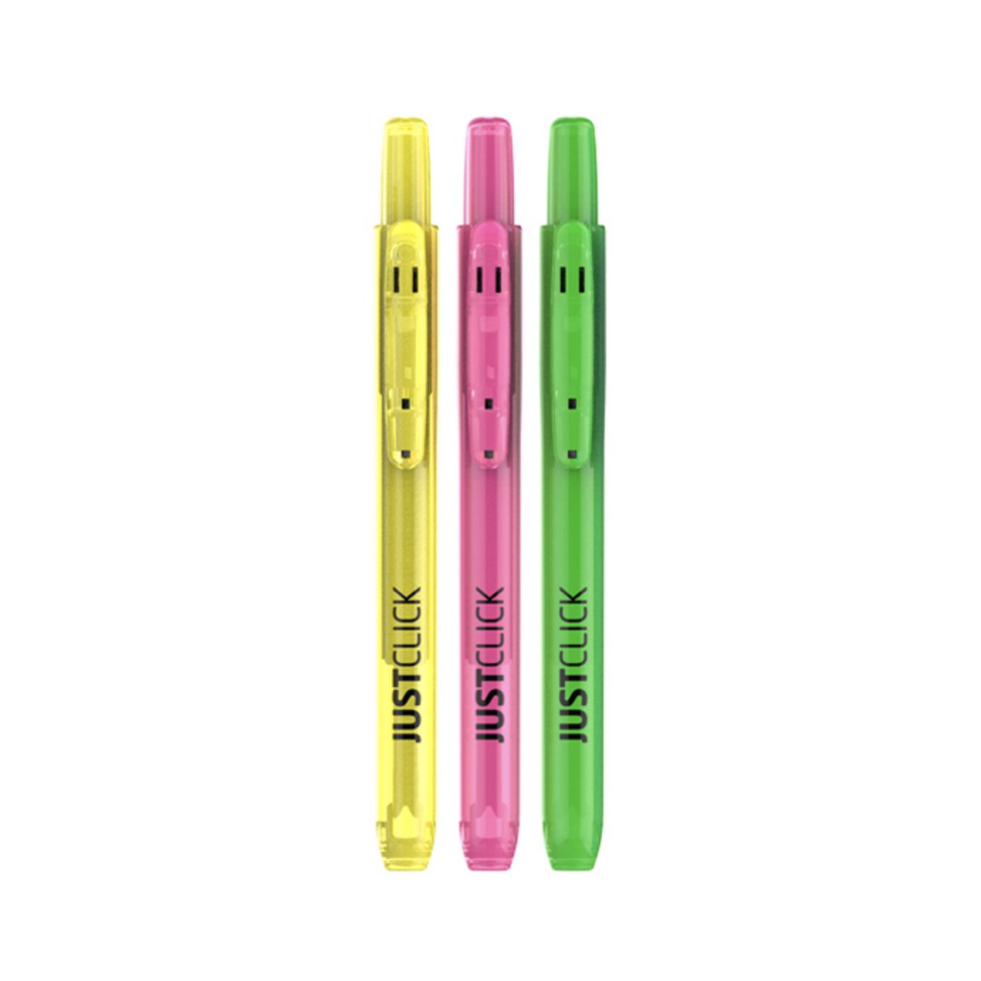 MochiThings: Small Just Click Retractable Highlighter Set