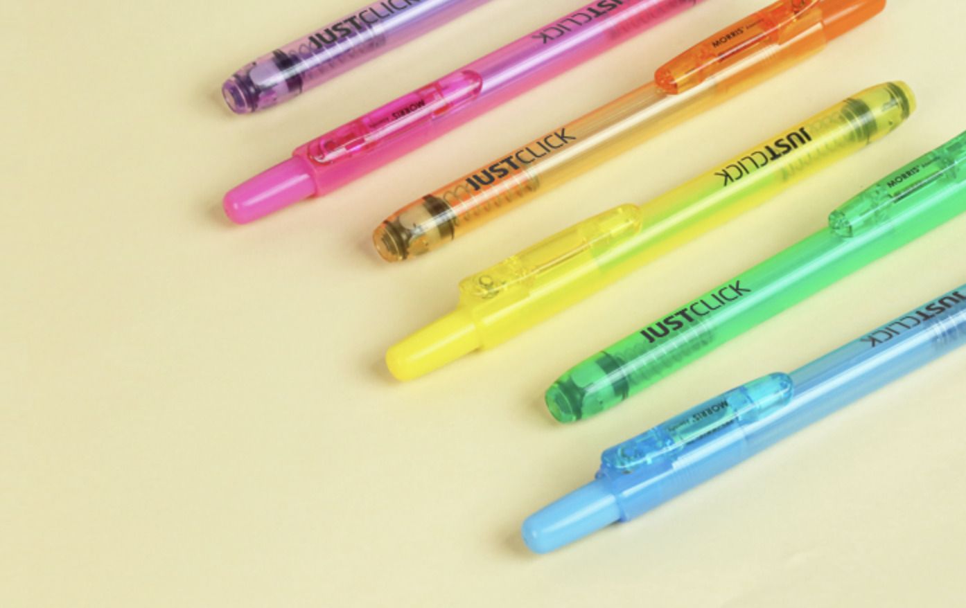 MochiThings: Small Just Click Retractable Highlighter Set
