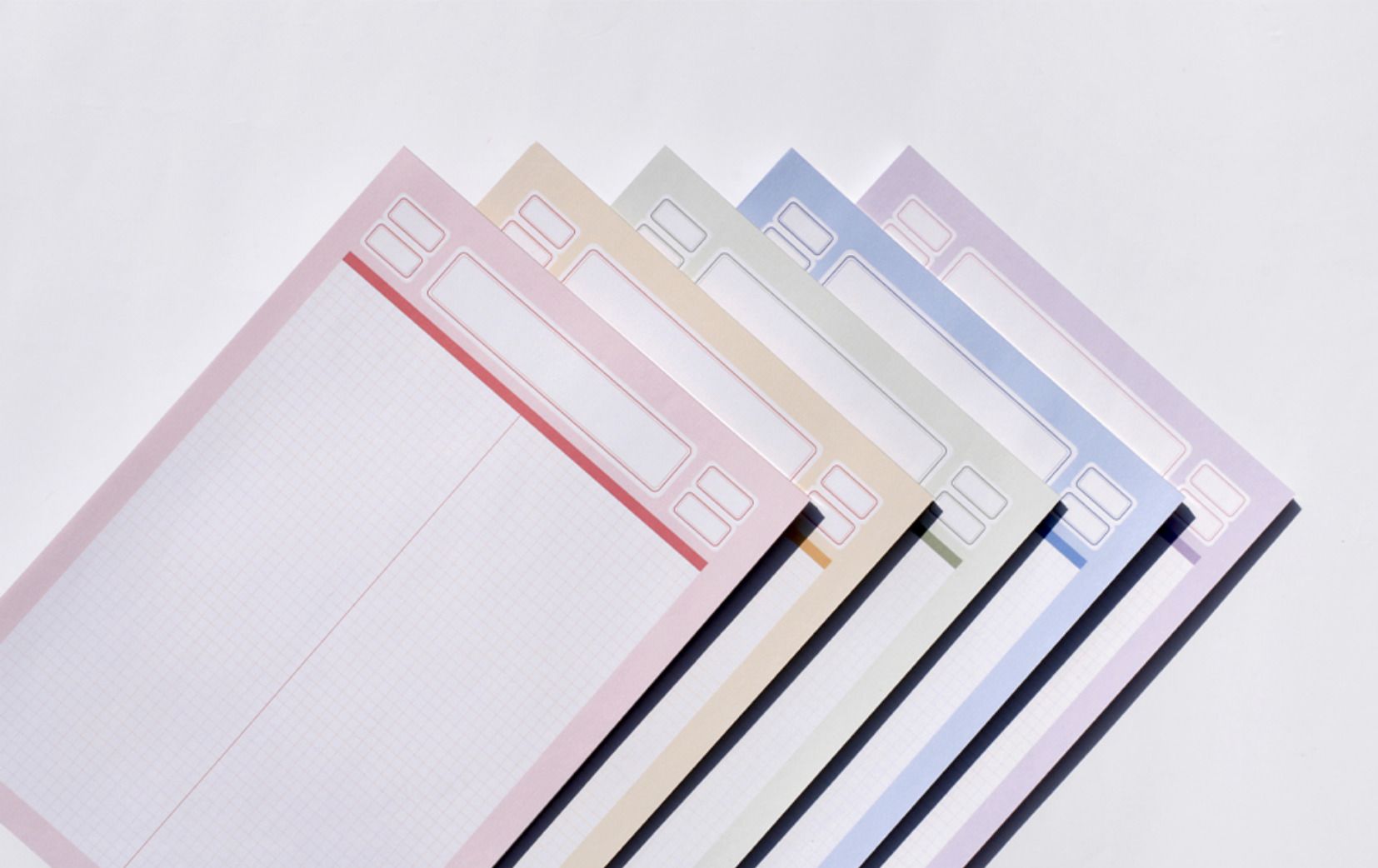 MochiThings: Label B5 Grid Notepad v1