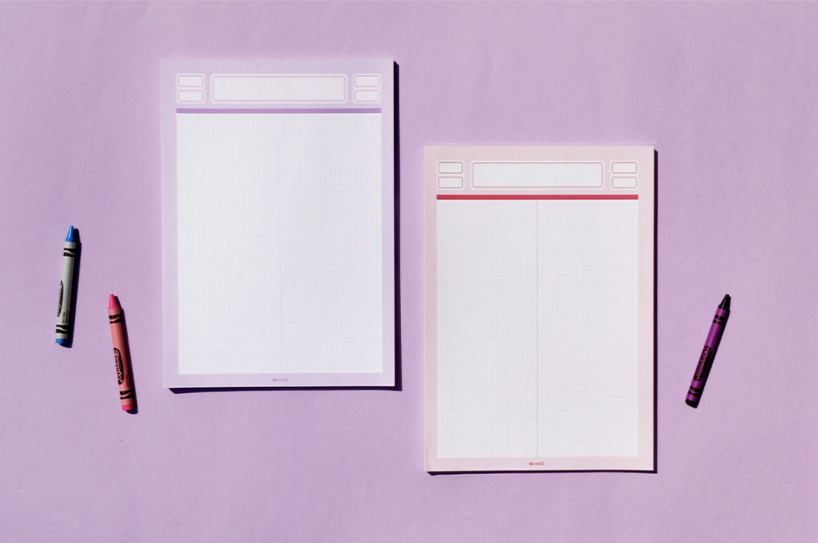 MochiThings: Label B5 Grid Notepad v1