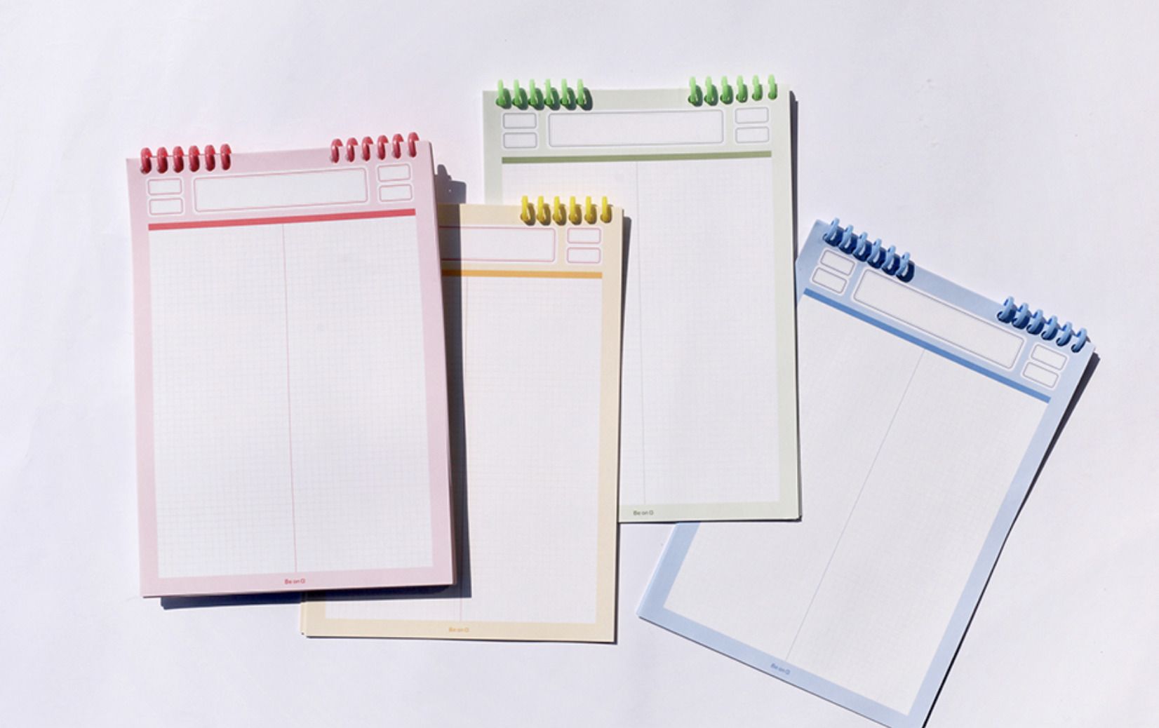 MochiThings: Label B5 Grid Notepad v1