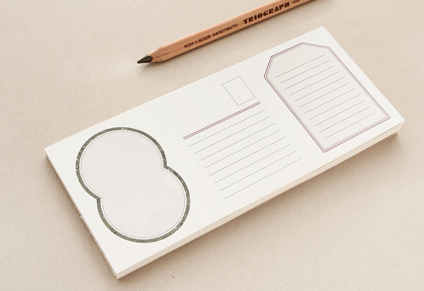 MochiThings: Horizontal Letter Memo Pad