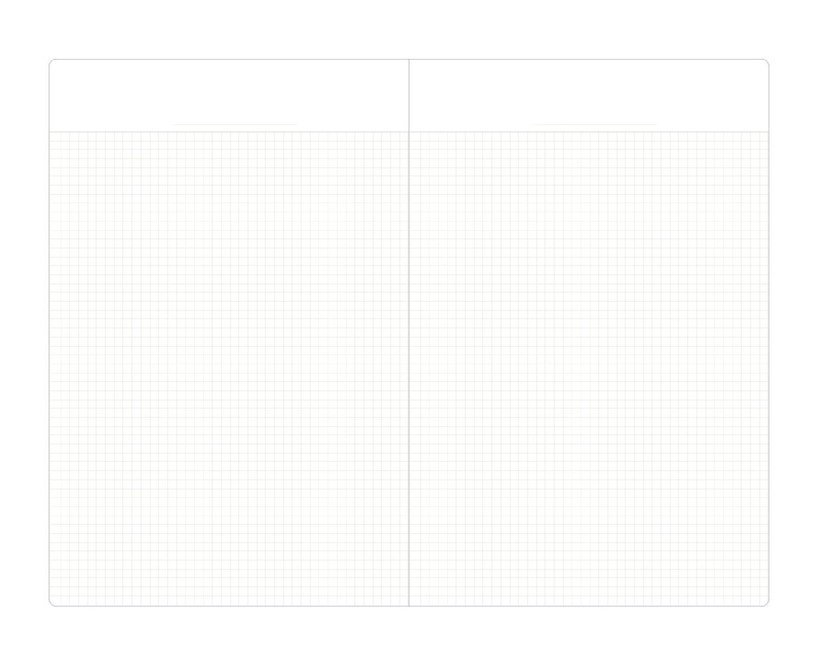 MochiThings: Large Agenda Grid Notebook