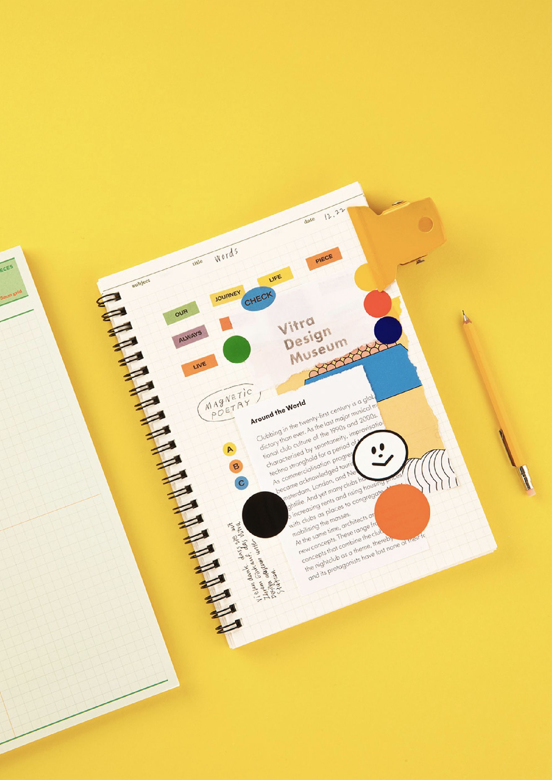 MochiThings: Small Life & Pieces Spiral Notebook