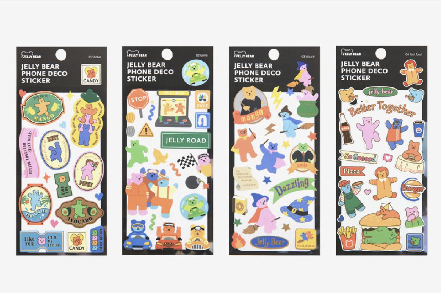 MochiThings: Jelly Bear Phone Deco Sticker v2