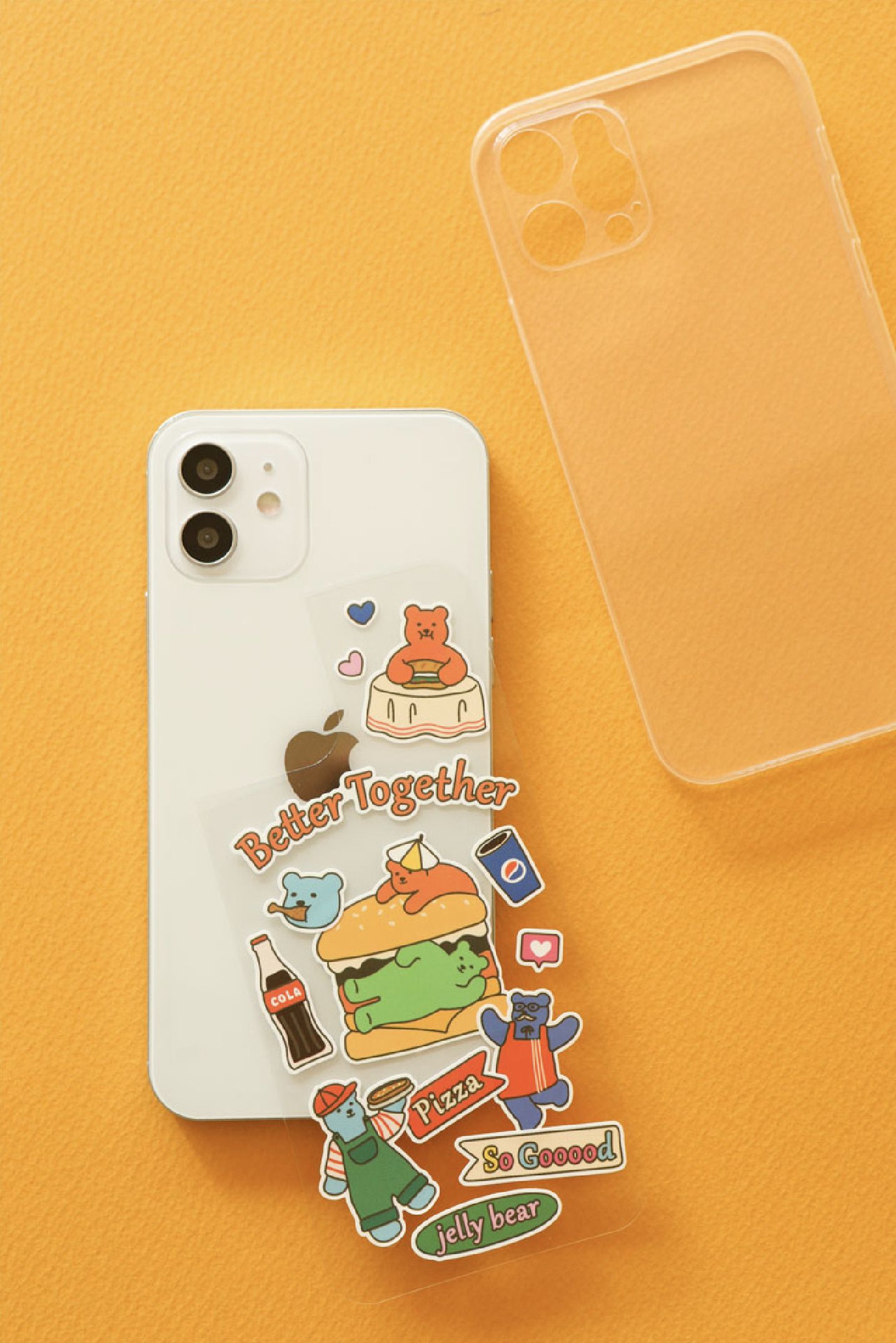 MochiThings: Jelly Bear Phone Deco Sticker v2