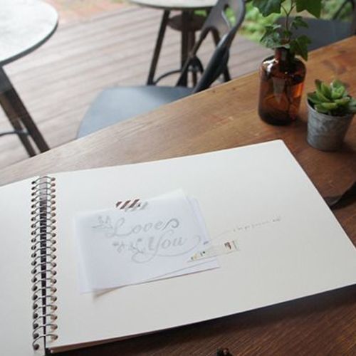 MochiThings: Large Brown Scrapbook