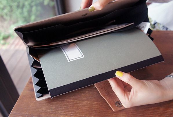 MochiThings: Large Black Document Folder
