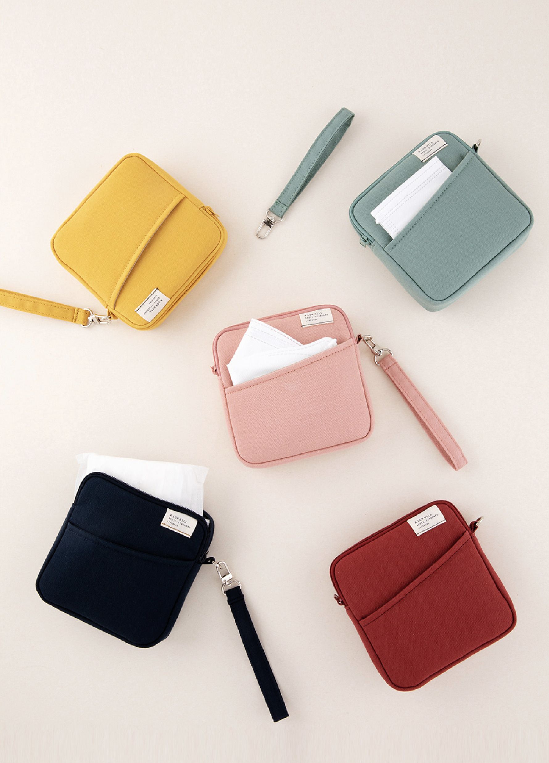 MochiThings: A Low Hill Square Strap Pouch