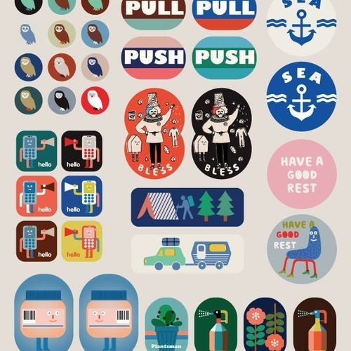 MochiThings: Point Sticker Set v1
