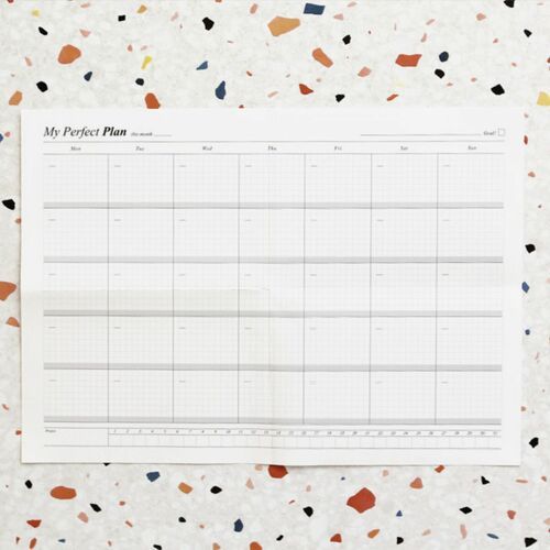 MochiThings: My Perfect A3 Monthly Planner Sheets