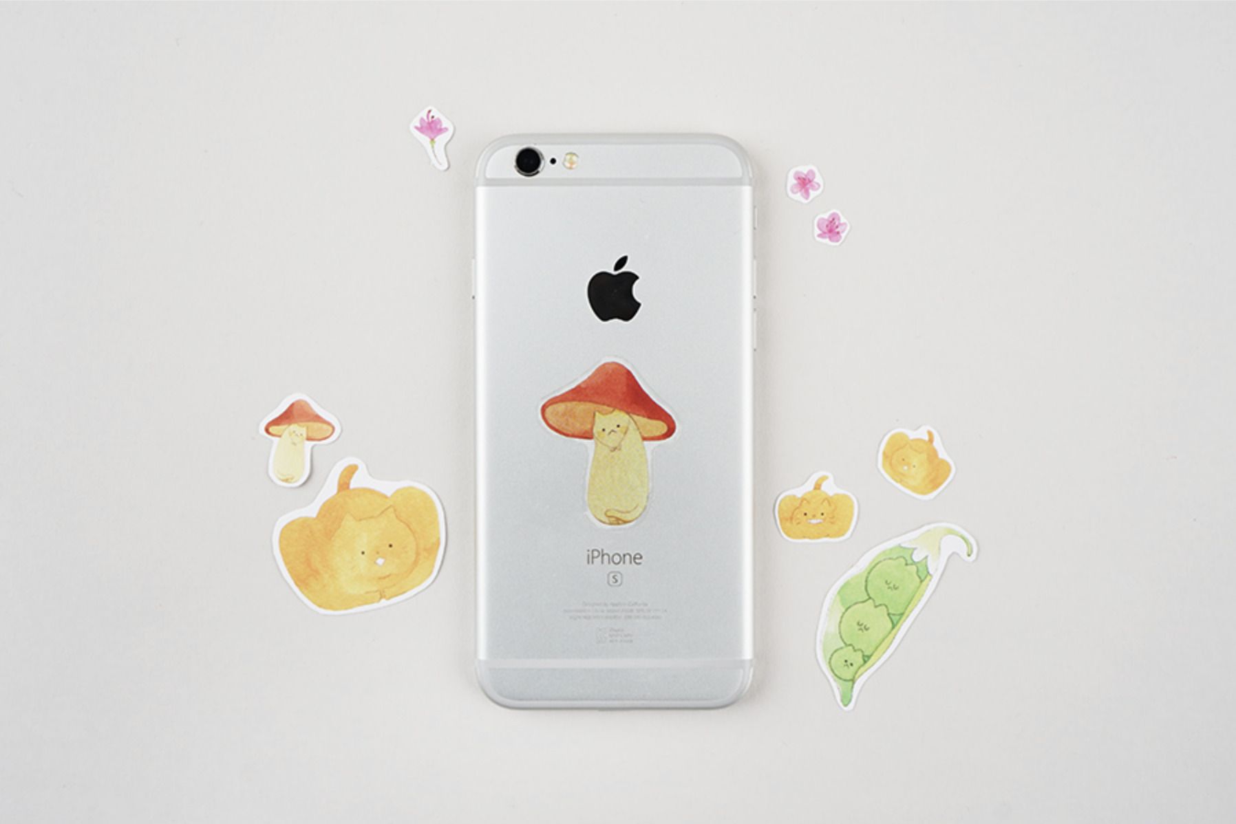 MochiThings: 10pcs Fruit Cat CYO Sticker Set