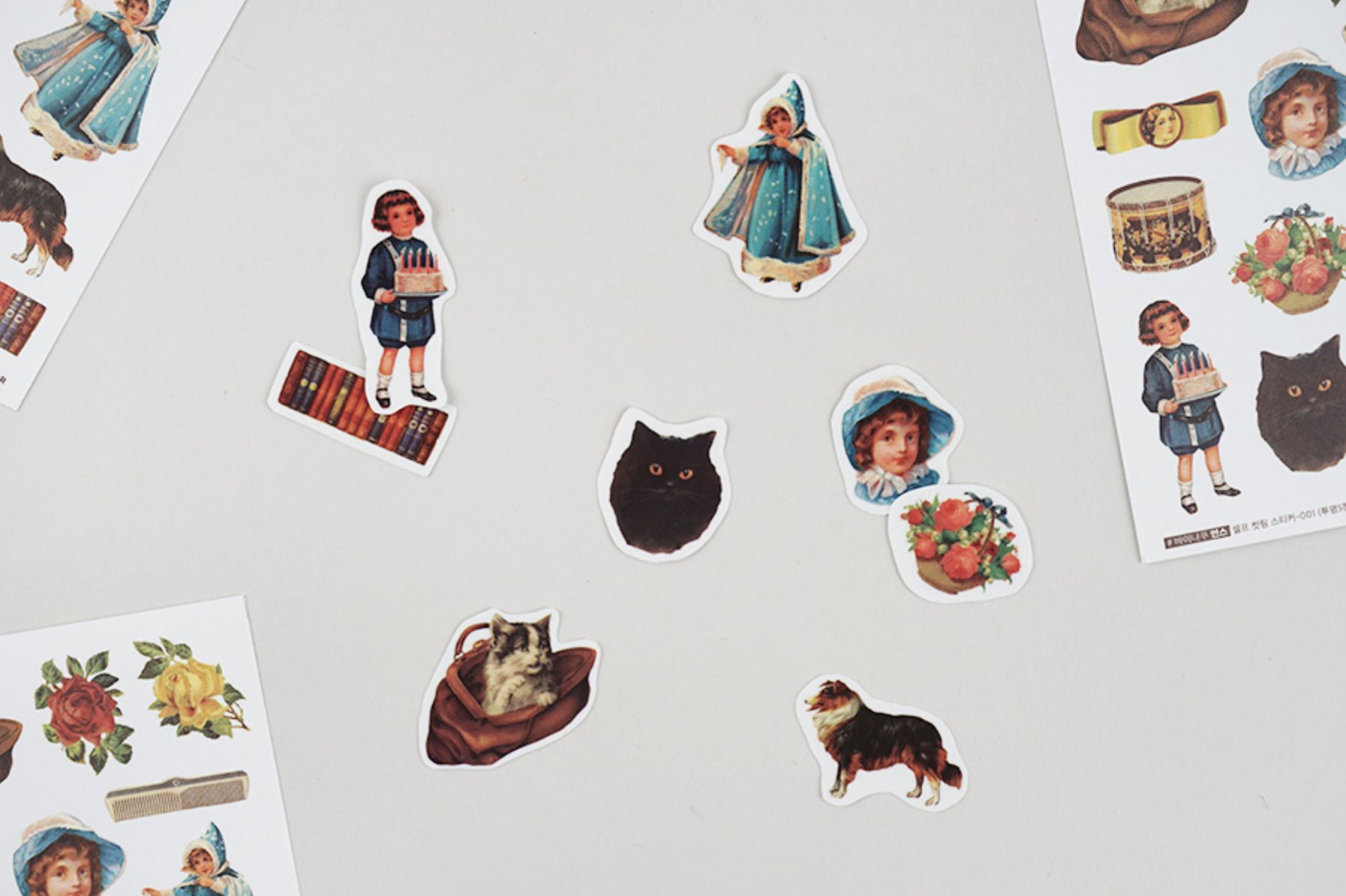MochiThings: 10pcs Vintage CYO Sticker Set