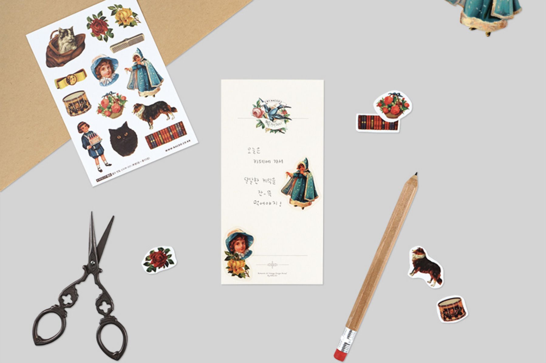 MochiThings: 10pcs Vintage CYO Sticker Set
