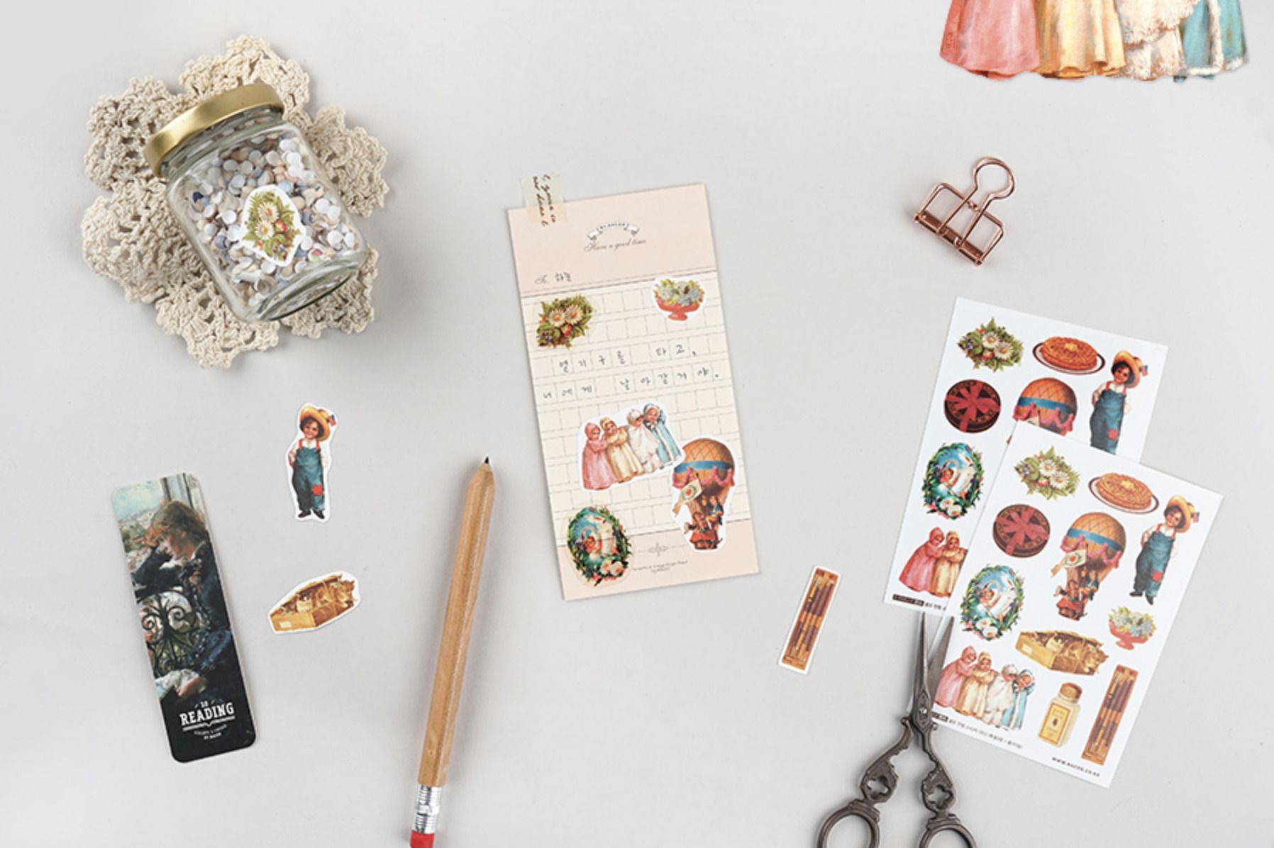 MochiThings: 10pcs Vintage CYO Sticker Set