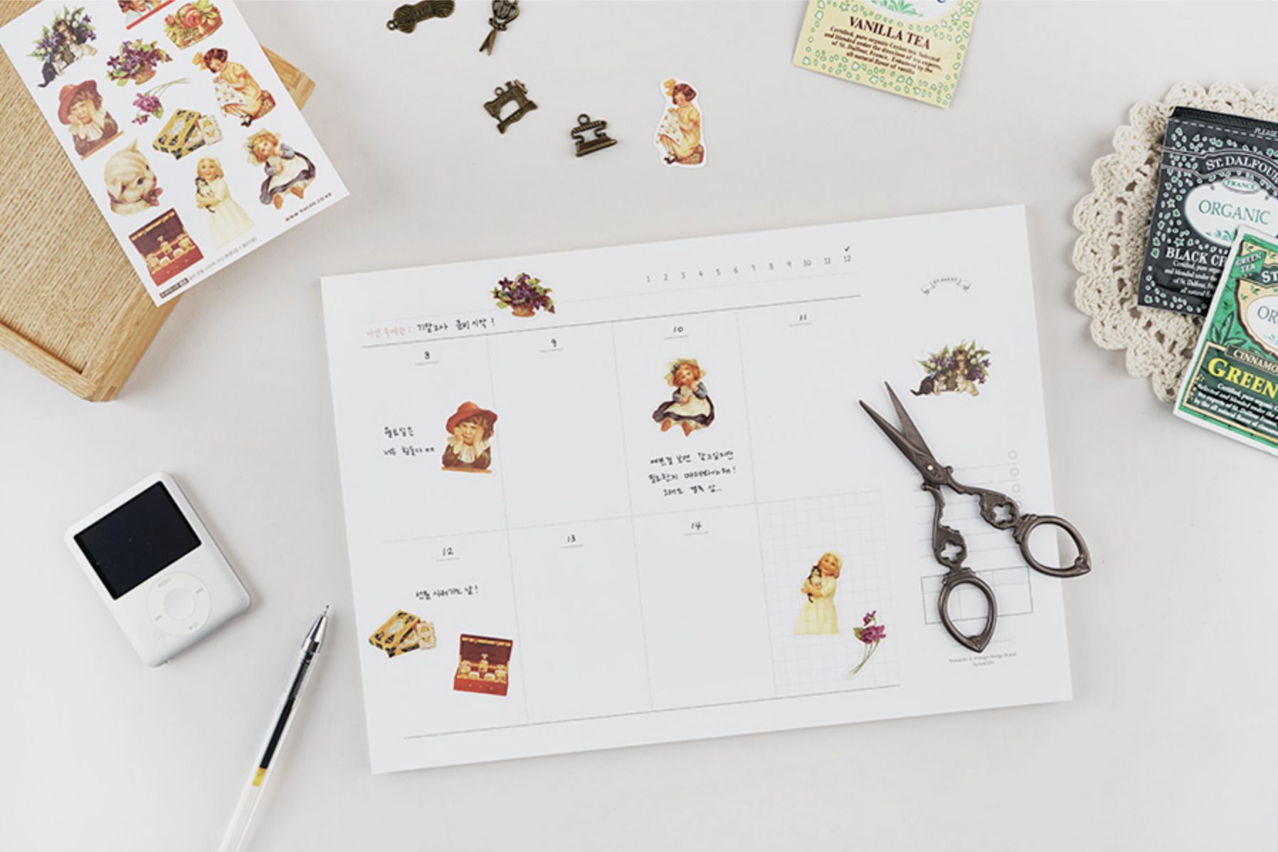 MochiThings: 10pcs Vintage CYO Sticker Set