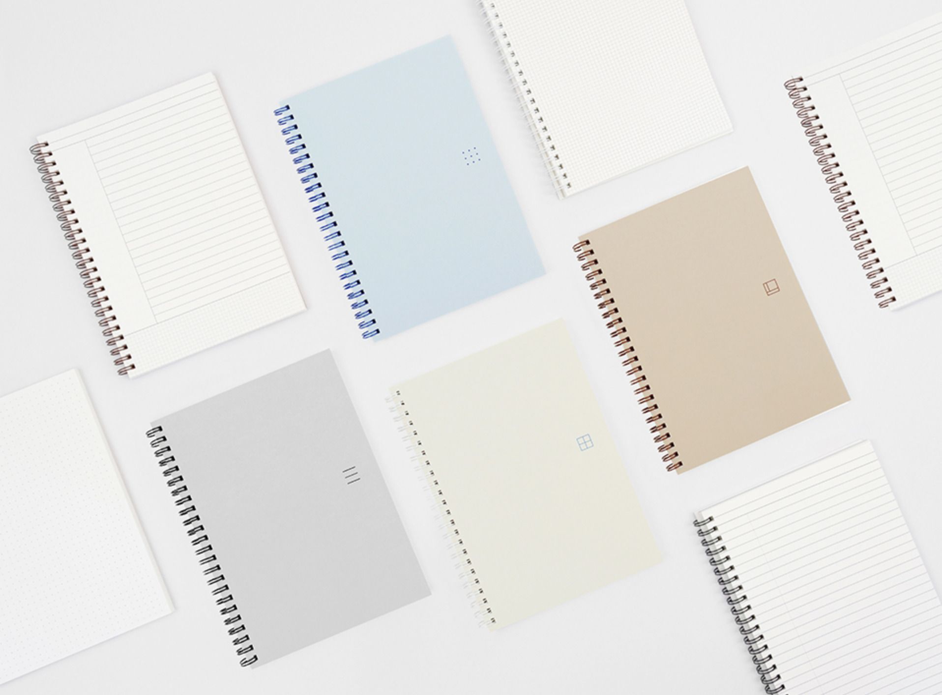 MochiThings: Basic A5 Spiral Notebook