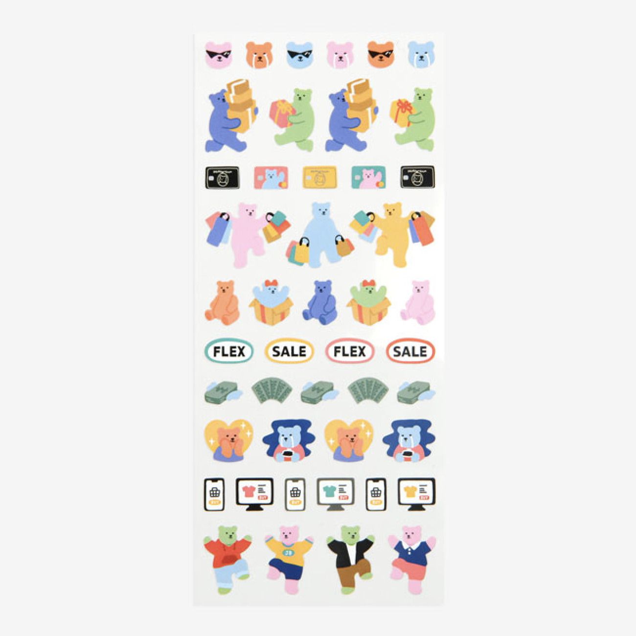 MochiThings: Mini Diary Removable Sticker v6