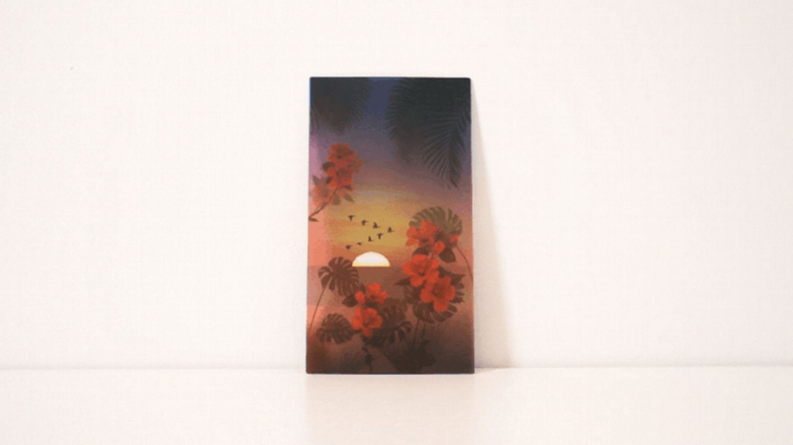 MochiThings: Tropical Sunset Layered Sticker Set