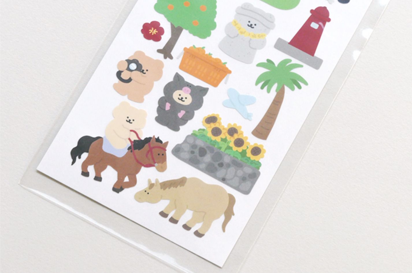MochiThings: Bear Series Deco Sticker