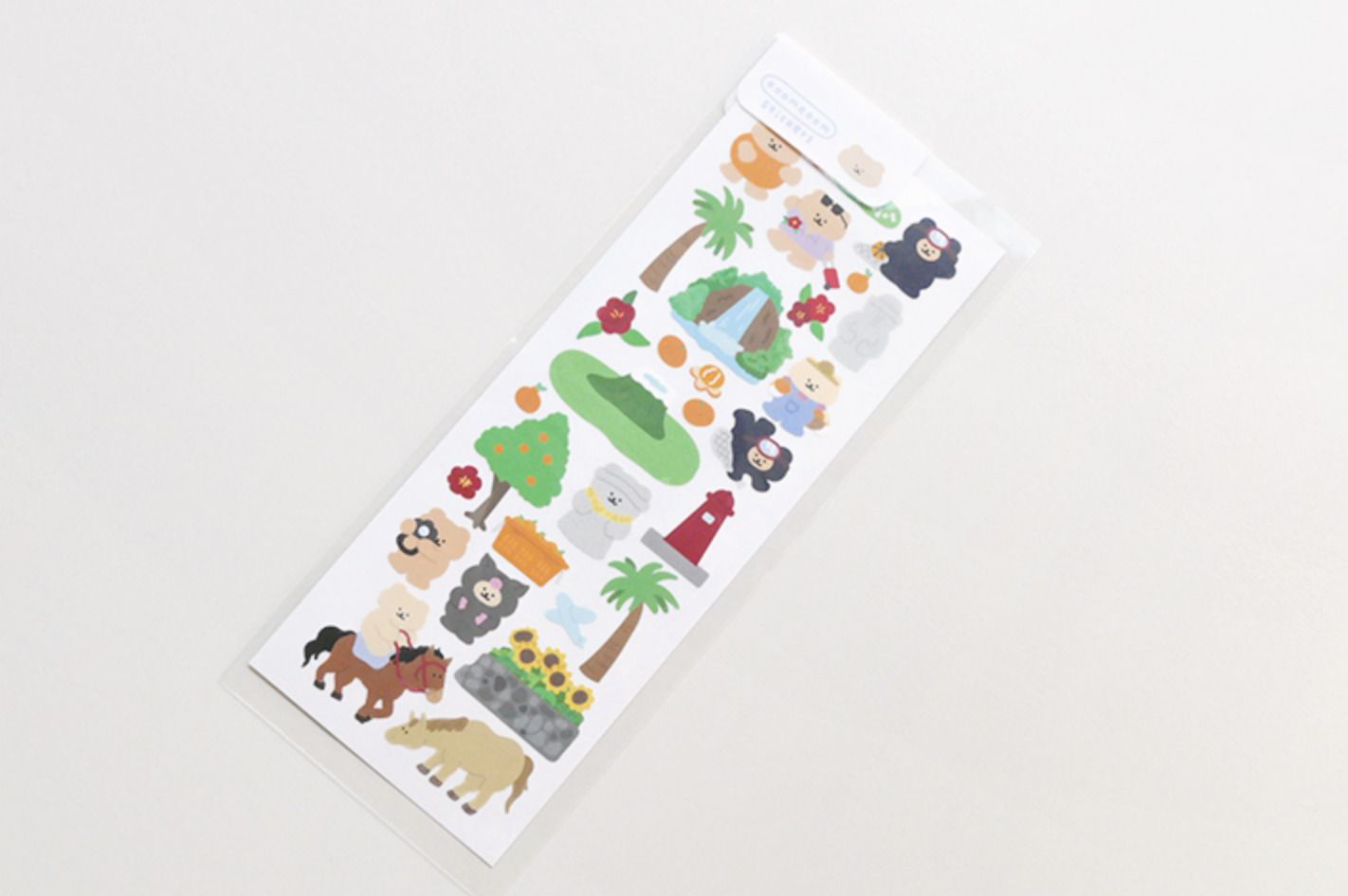 MochiThings: Bear Series Deco Sticker