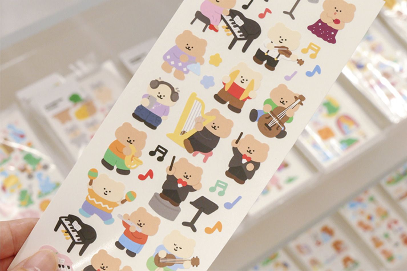 MochiThings: Bear Series Deco Sticker