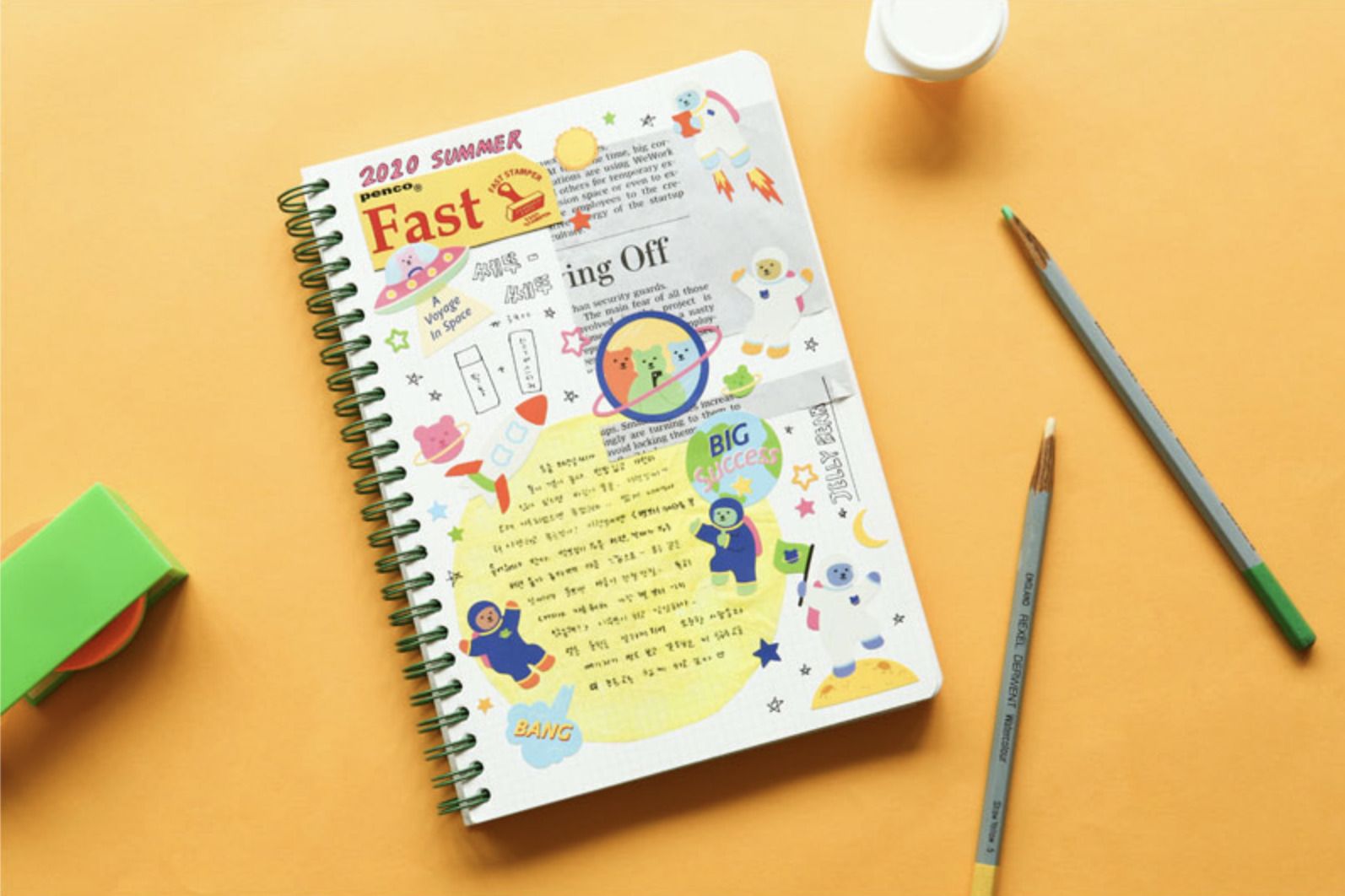 MochiThings: Jelly Bear Pen Case & Sticker Set