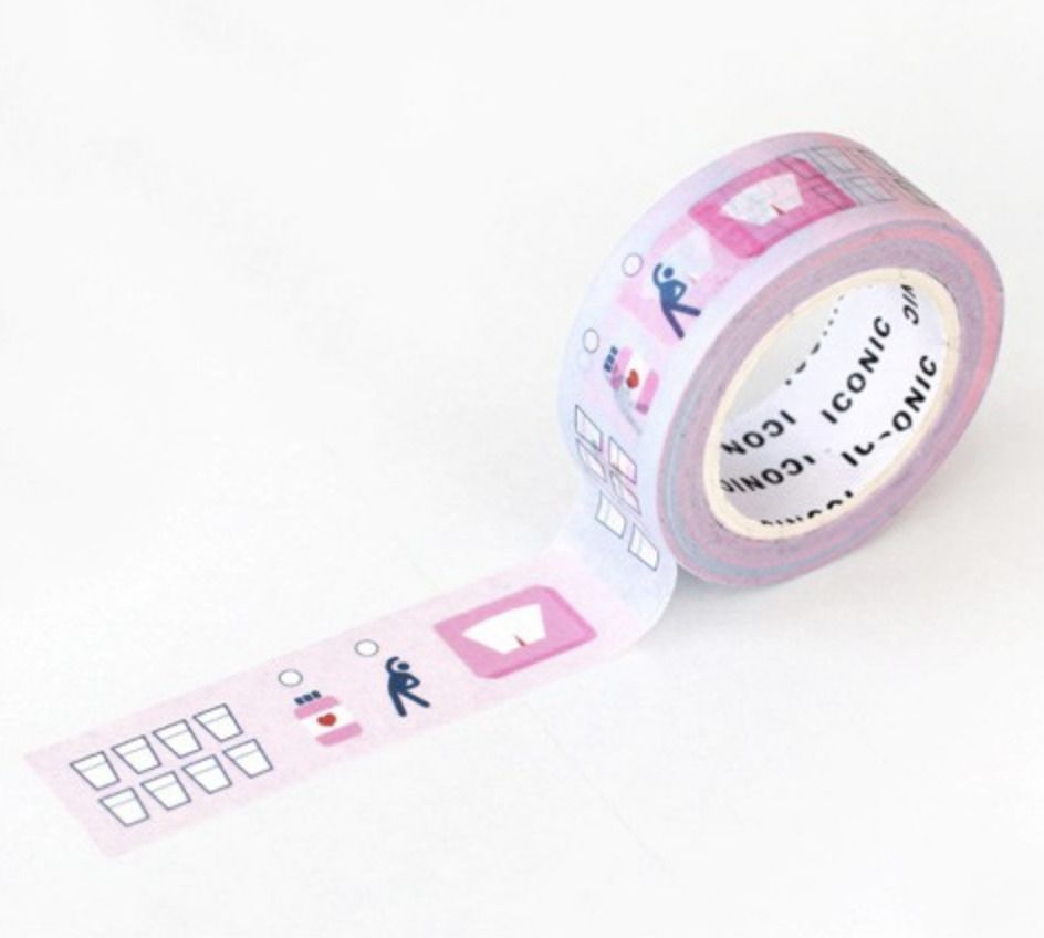 MochiThings: Schedule Check Masking Tape
