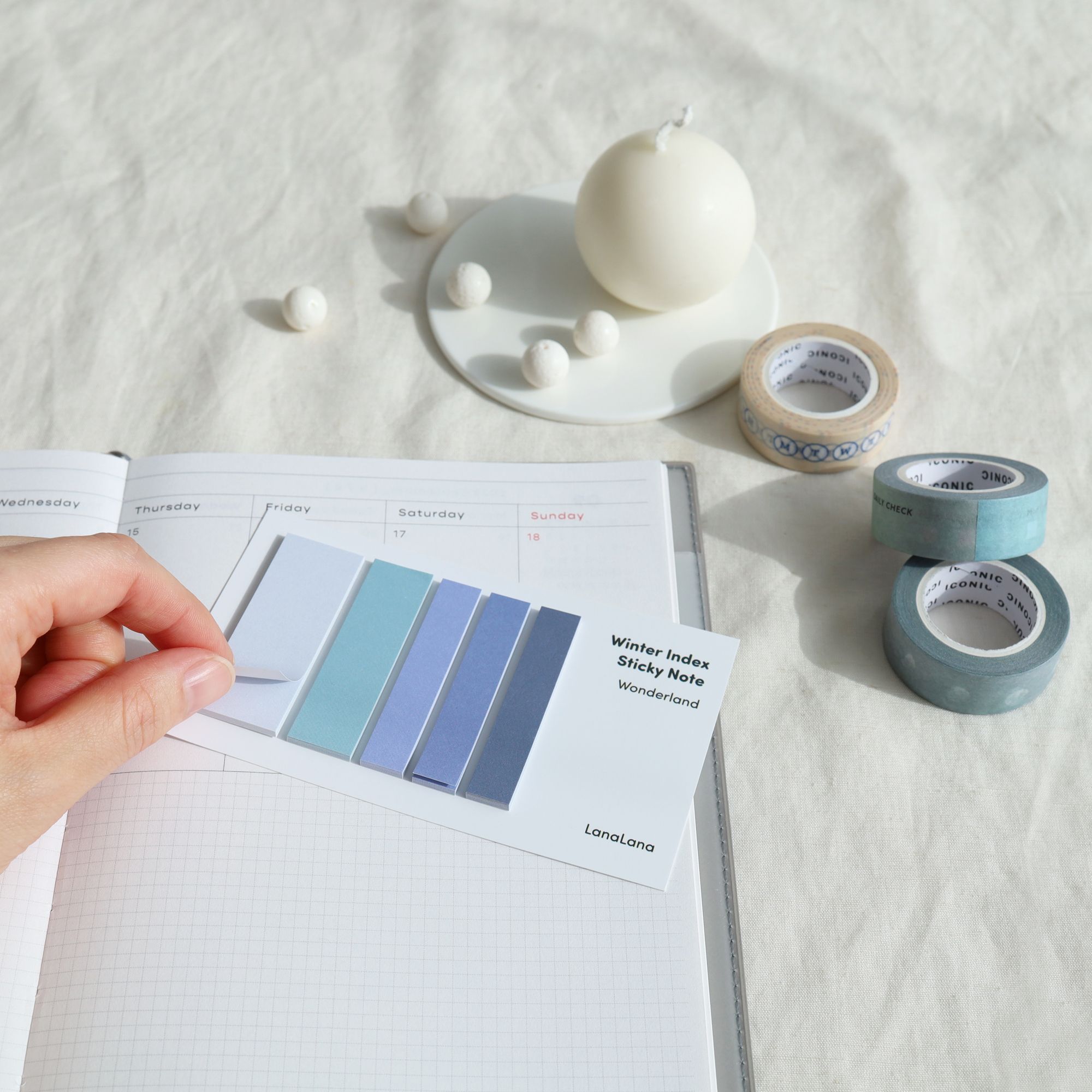 MochiThings: Schedule Check Masking Tape