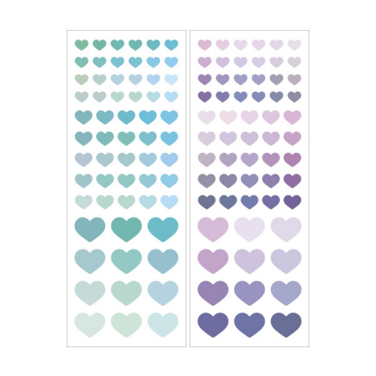 MochiThings: 2pcs Silhouette Deco Sticker Set