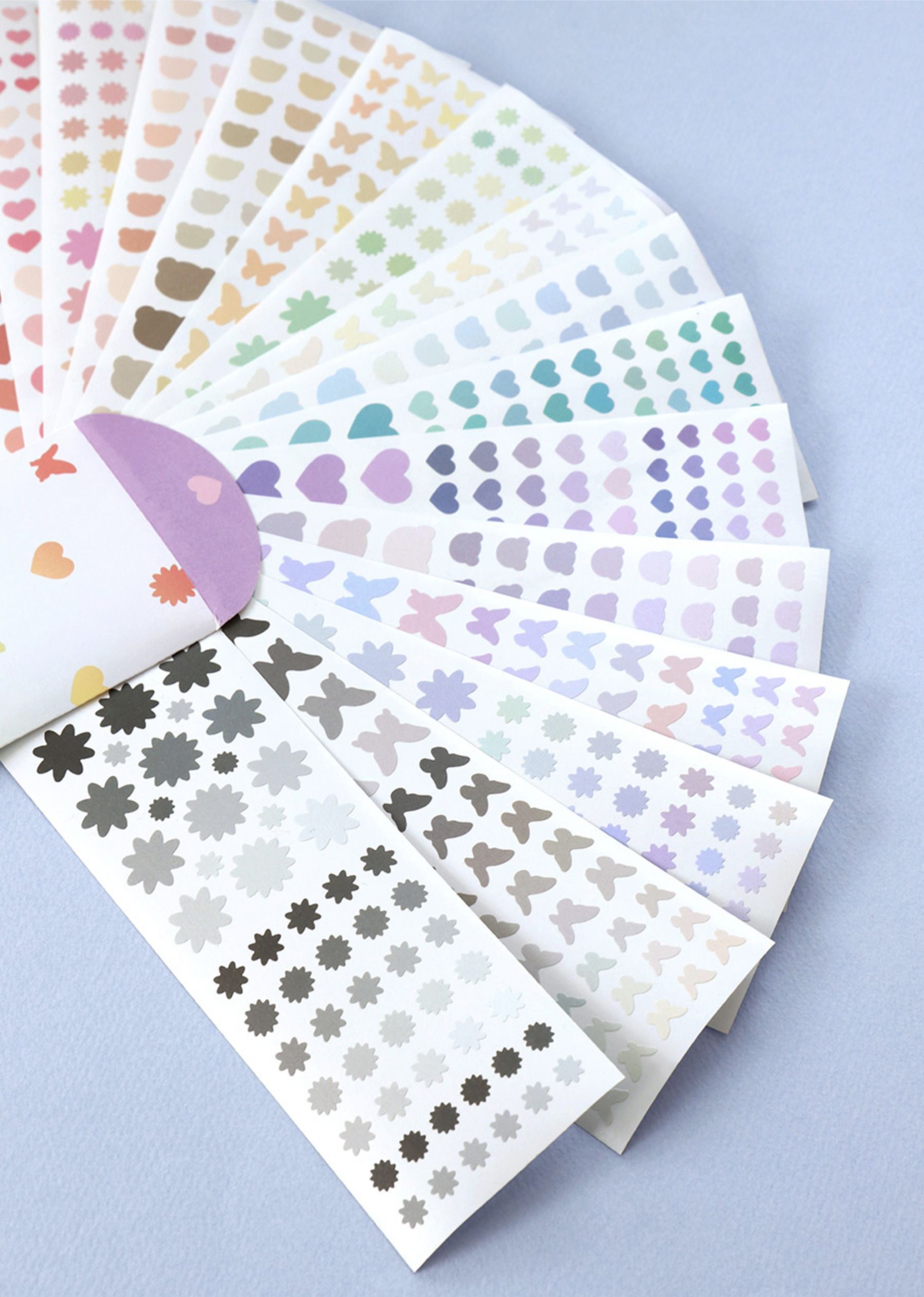 MochiThings: 2pcs Silhouette Deco Sticker Set