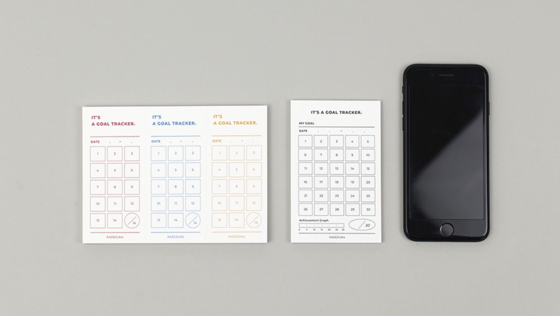 MochiThings: Two Weeks Goal Tracking Notepad