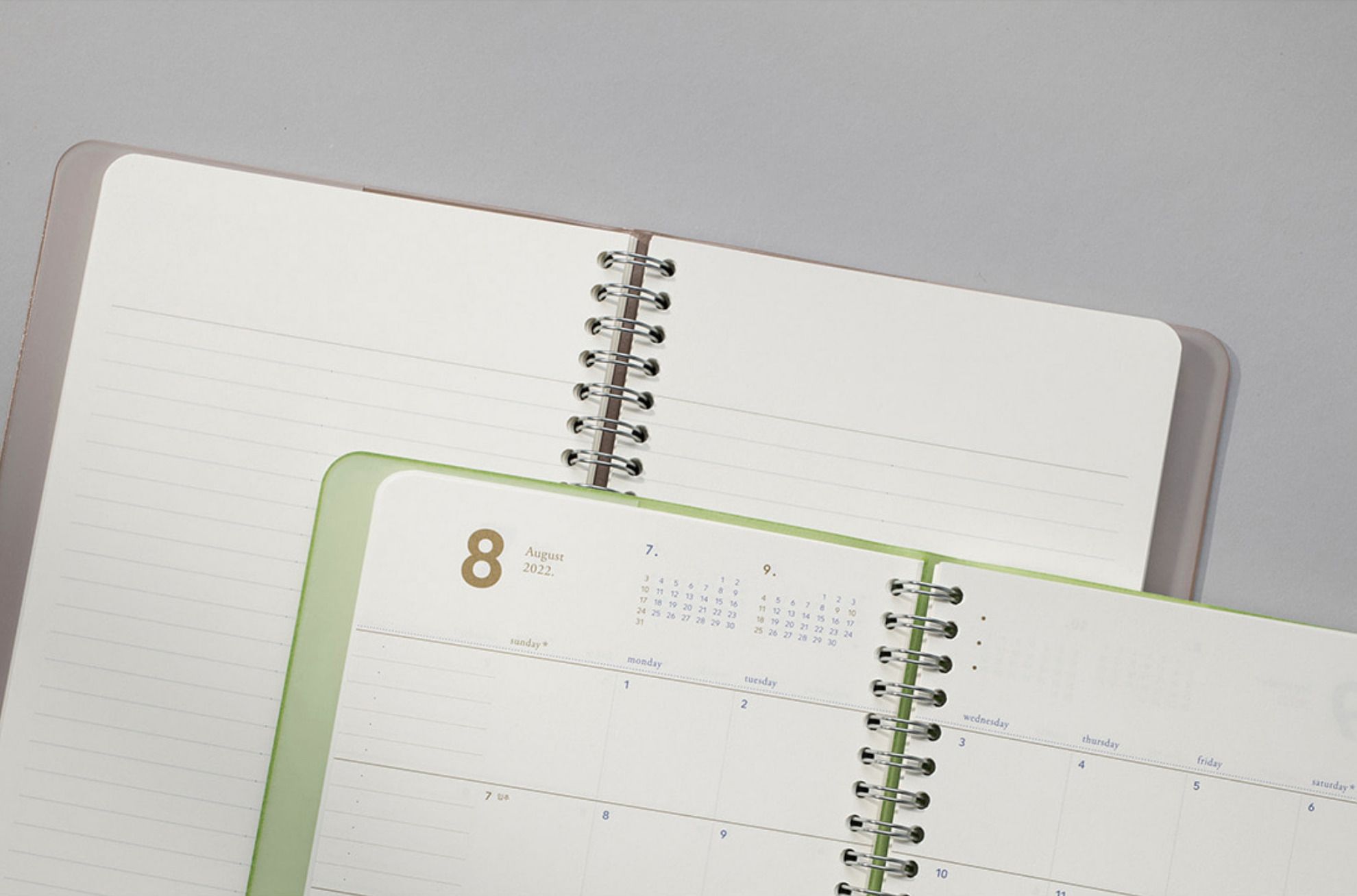 MochiThings: 2022 Plan & Monthly Spiral Journal