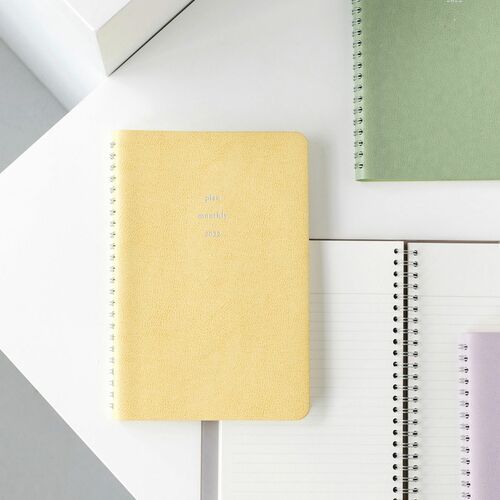 MochiThings: 2022 Plan & Monthly Spiral Journal