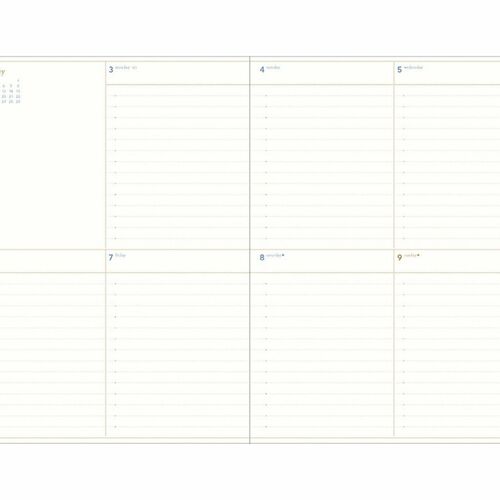 MochiThings: 2022 B5 Slim & Wide Weekly Planner