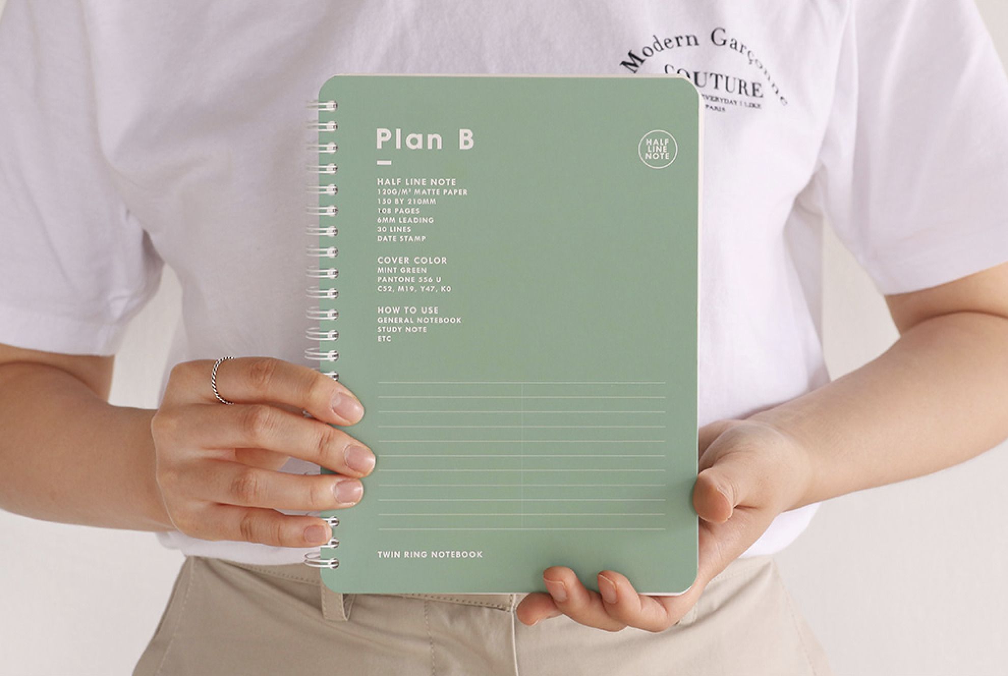 MochiThings: Plan B Spiral Notebook