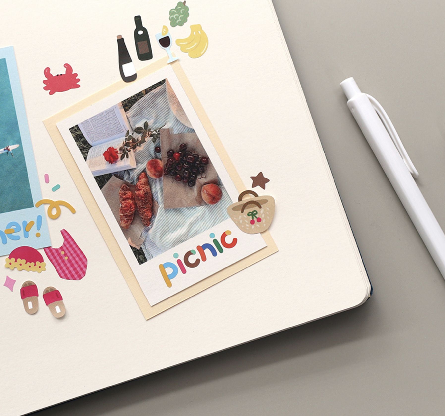 MochiThings: Color Combo Alphabet Removable Sticker