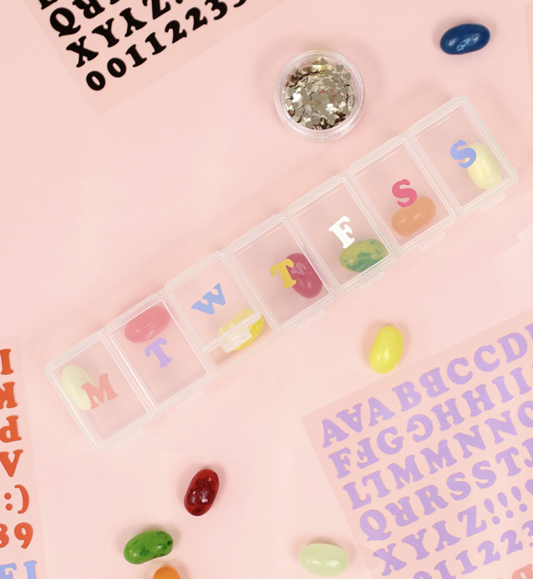 MochiThings: Roly Poly Alphabet Removable Sticker