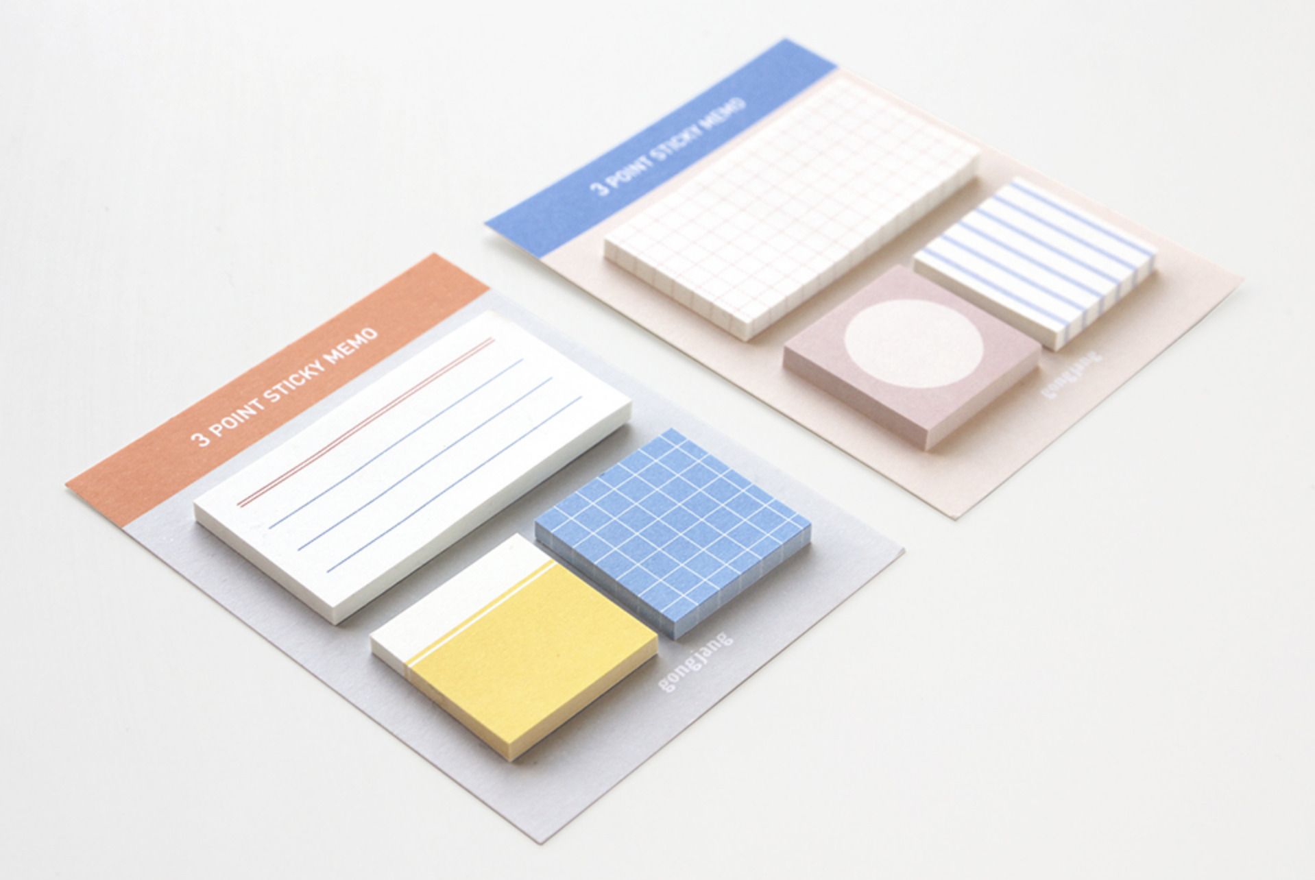 MochiThings: 3 Pattern Point Sticky Note