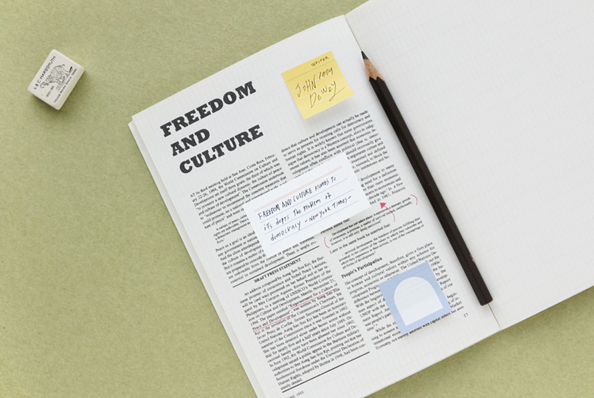 MochiThings: 3 Pattern Point Sticky Note