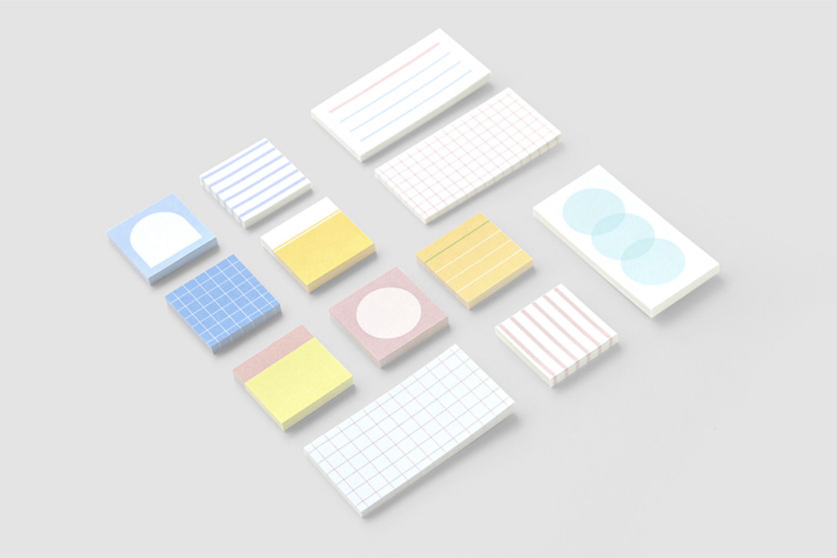 MochiThings: 3 Pattern Point Sticky Note