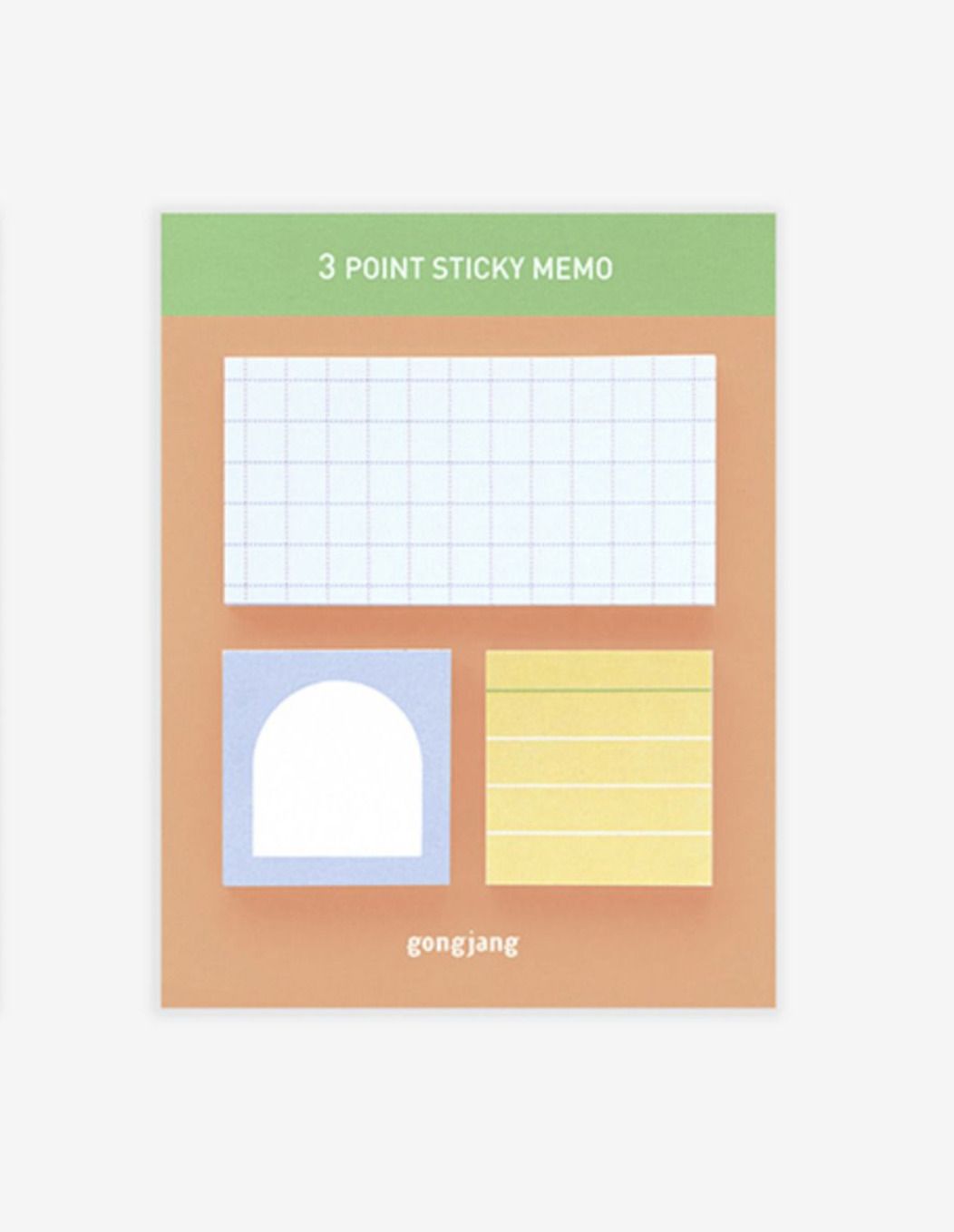 MochiThings: 3 Pattern Point Sticky Note