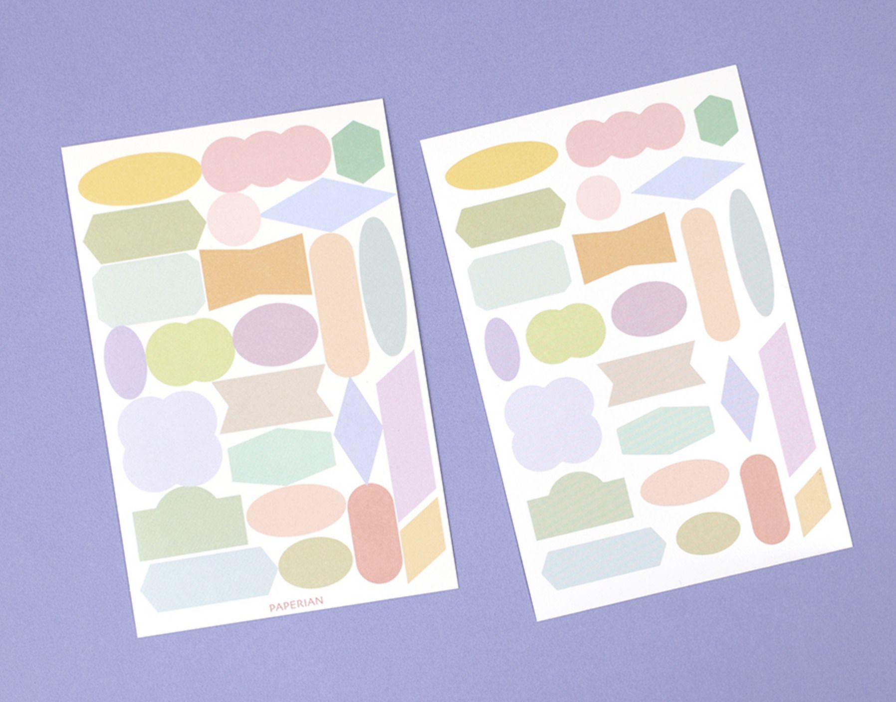 MochiThings: Shape Color Palette Sticker