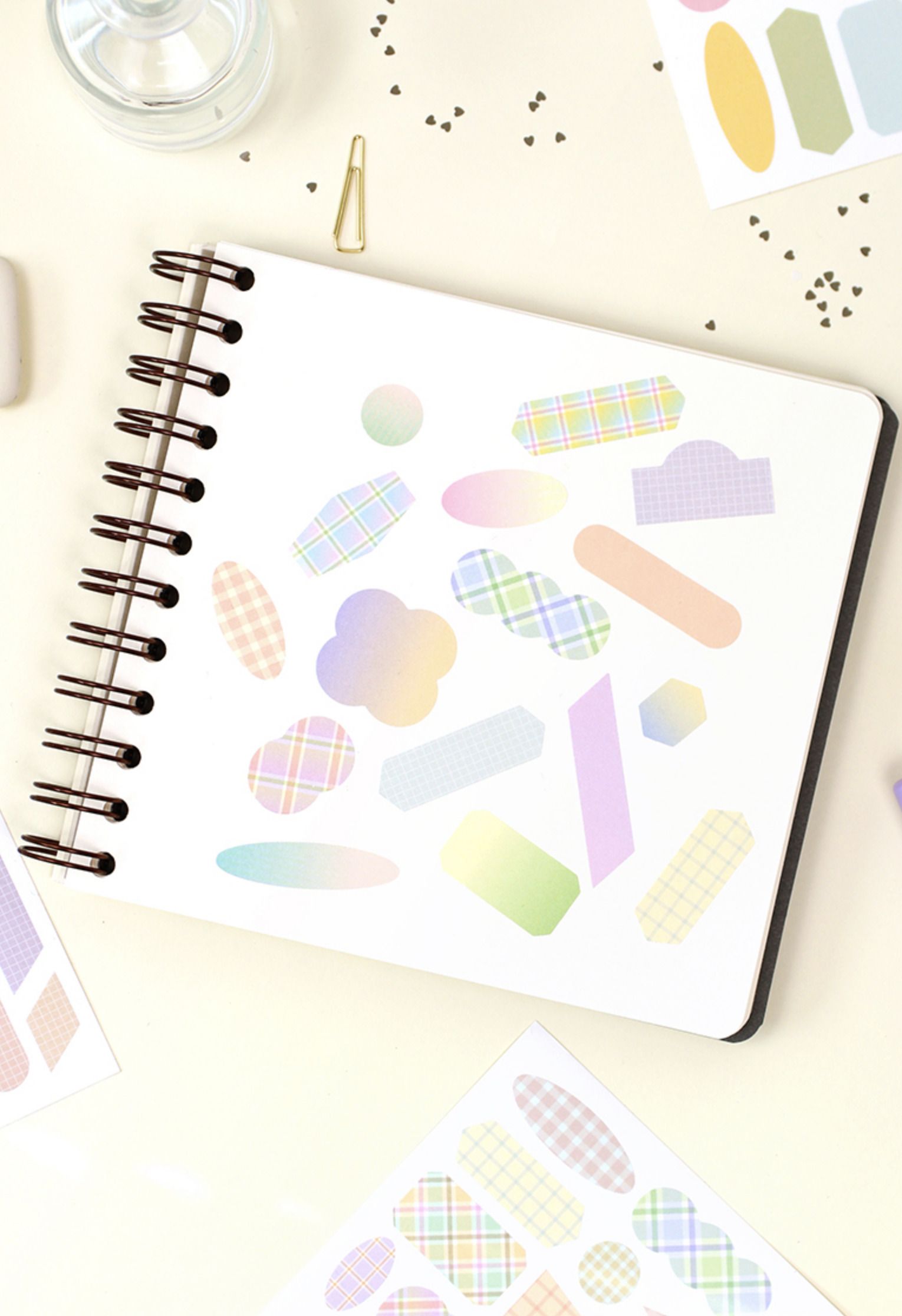 MochiThings: Shape Color Palette Sticker