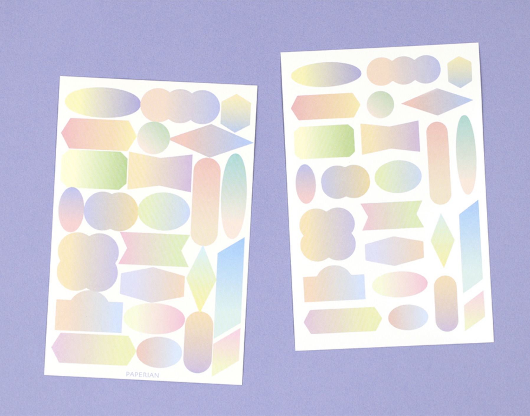 MochiThings: Shape Color Palette Sticker