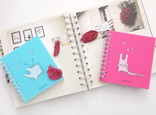 MochiThings: White Bunny Mini Notebook