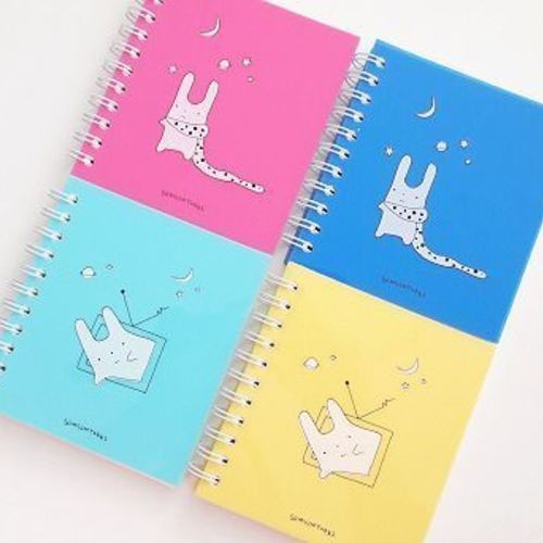 MochiThings: White Bunny Mini Notebook